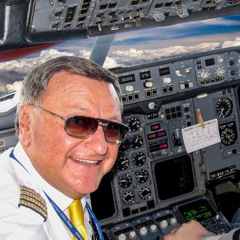 Pohyblivý simulátor dopravního letadla Praha - Letecké zážitky